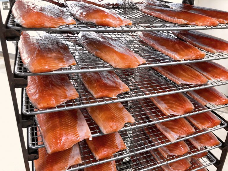Balmi Lachs Produktion